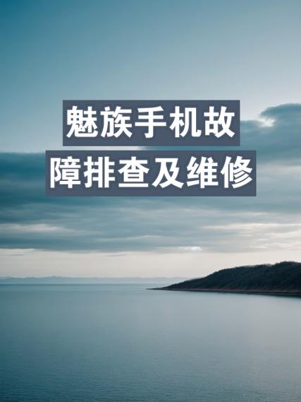 魅族手机出现黑屏白字怎么办图标