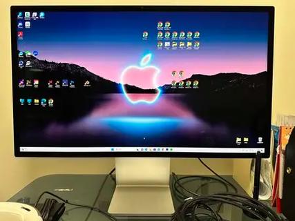 苹果主机怎么连显示器截图