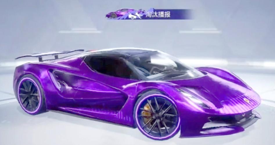 和平精英载具皮肤截图