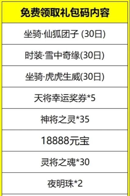 仙灵物语礼包码2026截图