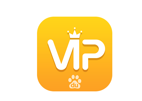 百度开通vip会员图标