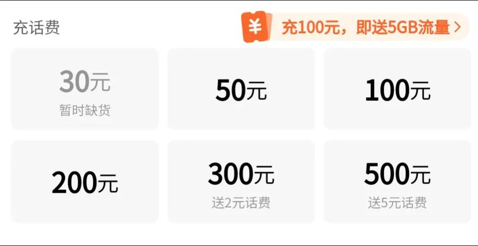 话费刚充30就没了图标
