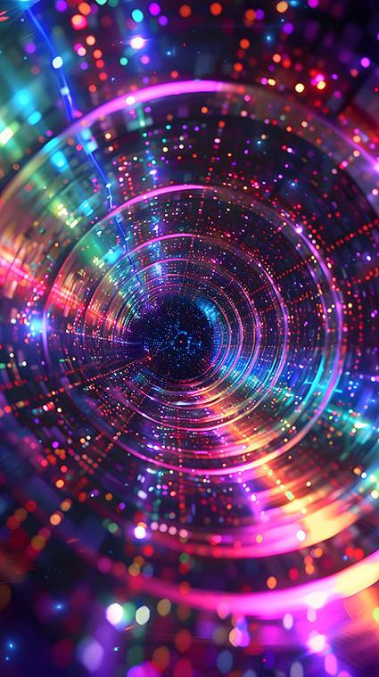 炫彩粒子3D免广告图标