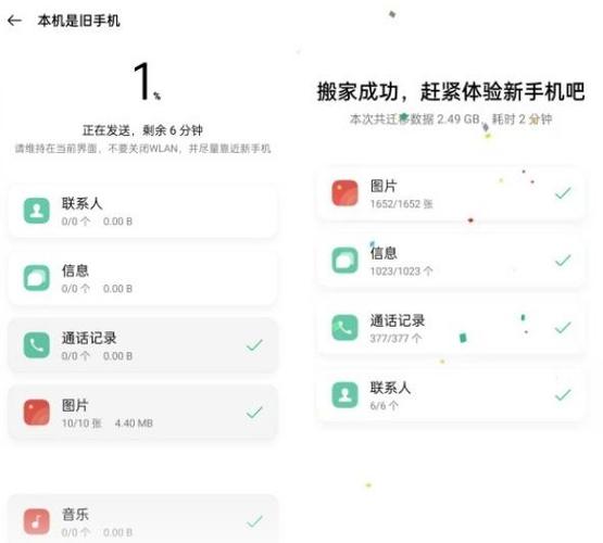 oppo手机迁移数据图标