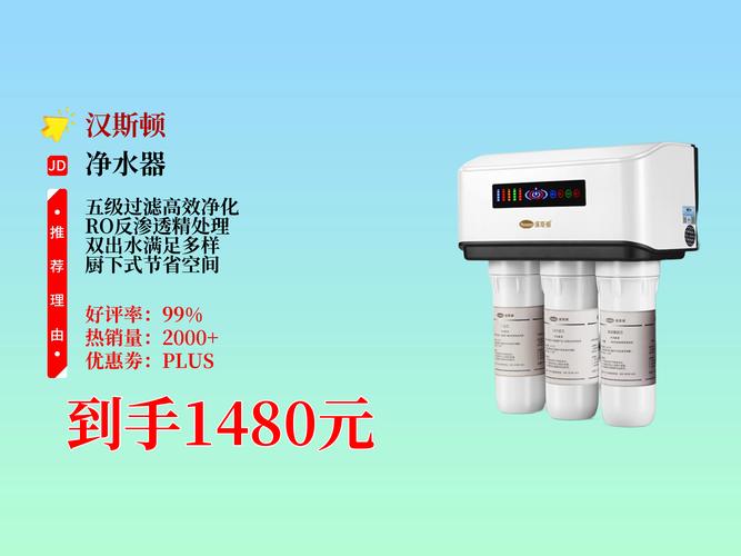 反渗透净水器价格图标