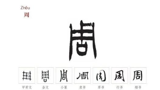 周字在古代怎么写截图