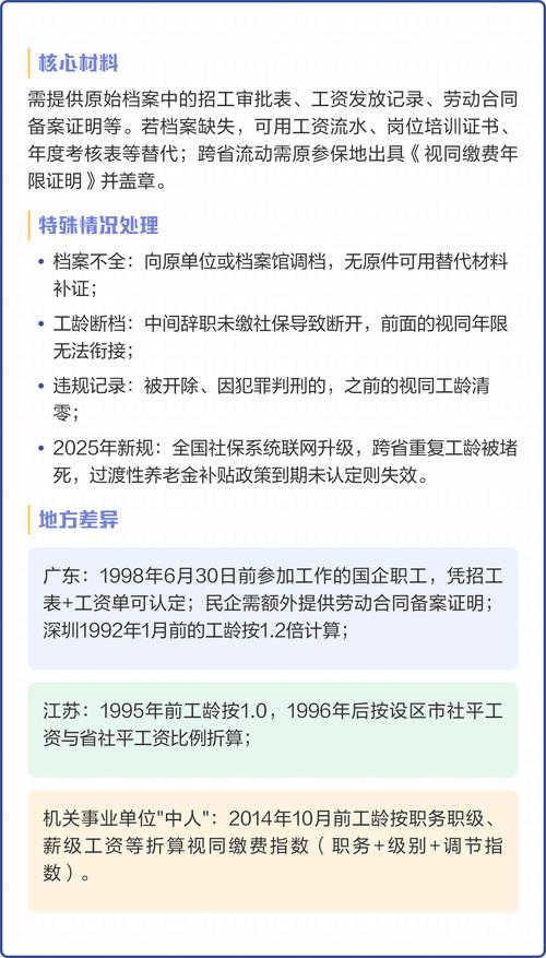 怎样补办96年以前工龄游戏截图