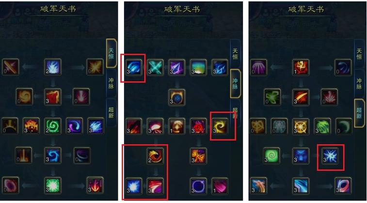 诛仙3破军技能加点图截图