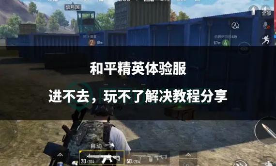 和平精英体验服进不去怎么办截图
