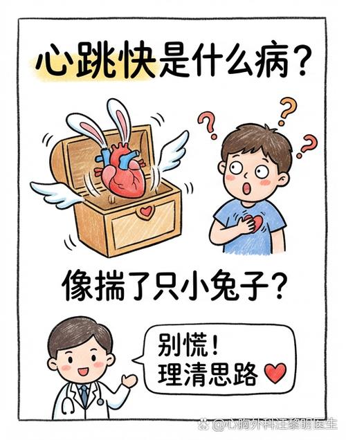 心跳过快是不是心脏病图标