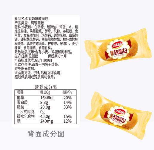 配料表最干净的面包品牌图标
