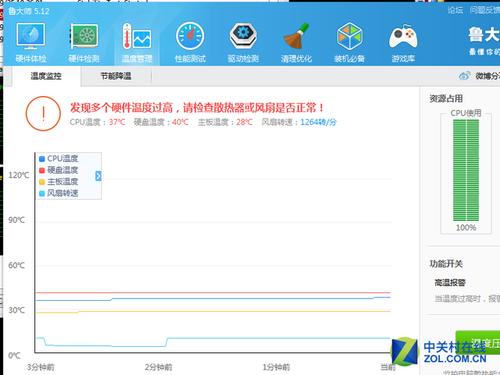 鲁大师测cpu温度准吗图标