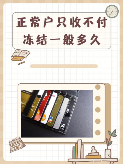 银行卡被只收不付多久解冻图标