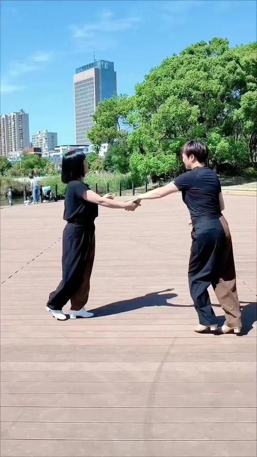 双人恰恰广场舞图标