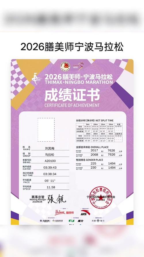 全国马拉松成绩证书查询app