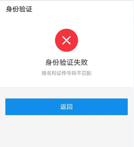 实名认证失败图标