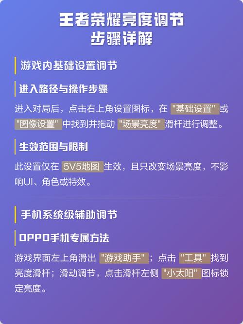 王者荣耀怎么设置亮度调节截图