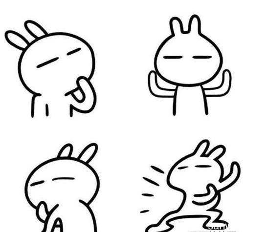 兔斯基动作图标