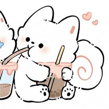 软萌可爱的情侣头像图标