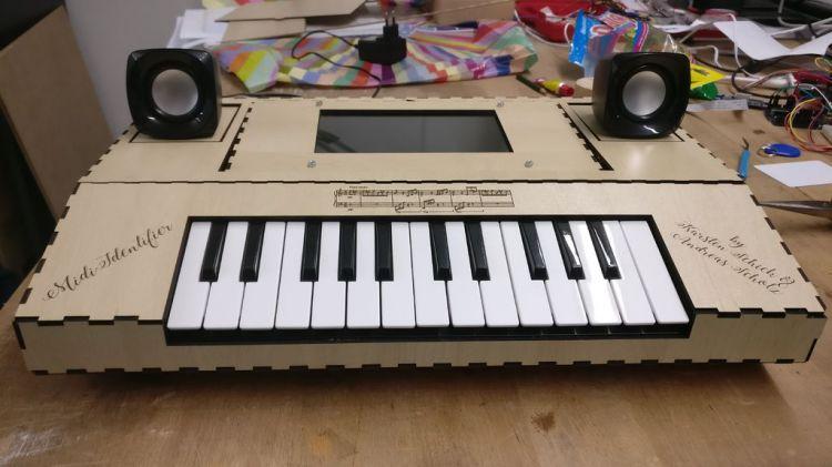 自己做midi键盘图标