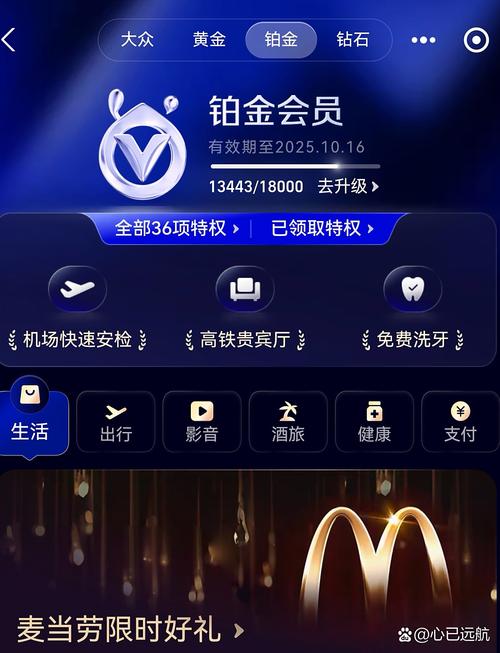 腾讯视频会员如何领取权益图标