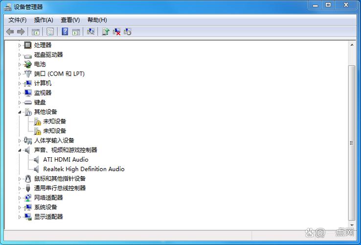 未安装音频设备截图