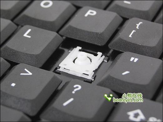华硕笔记本键帽掉了截图
