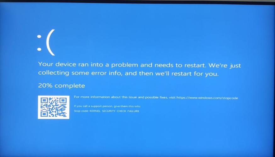 win10更新后蓝屏图标