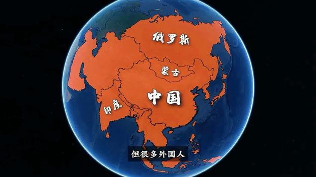 外国人眼中的中国地图图标