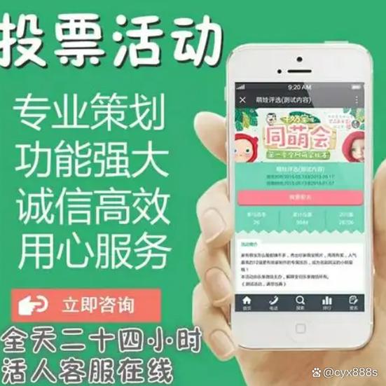 投票助力网站截图