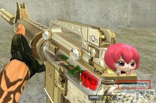 M4A1玫瑰精灵图标