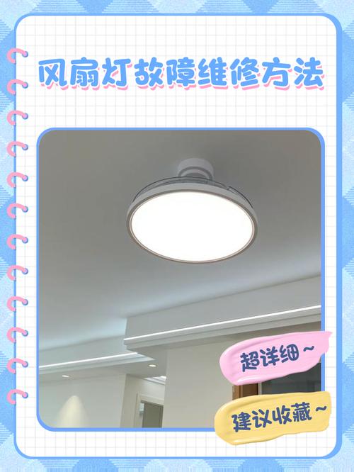 风扇灯闪烁是怎么回事图标