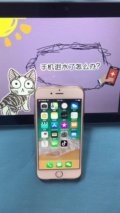 手机进水屏幕黑了咋办图标