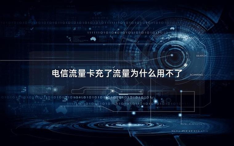 为啥冲了流量用不了图标