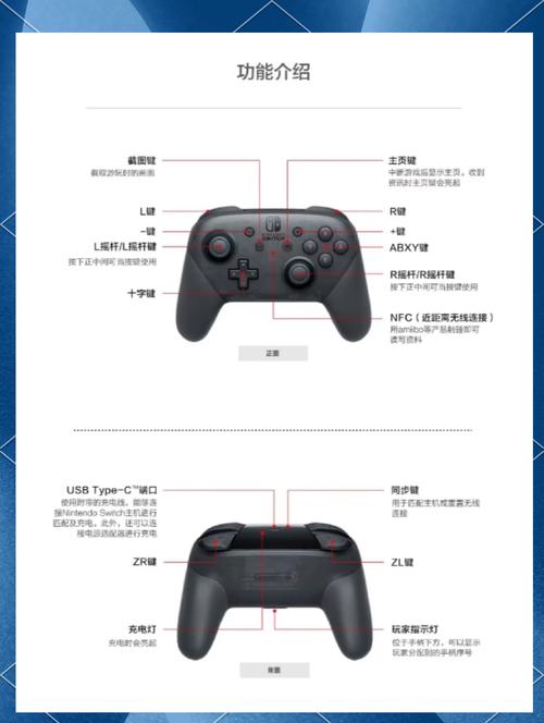 游戏手柄按键图解图标