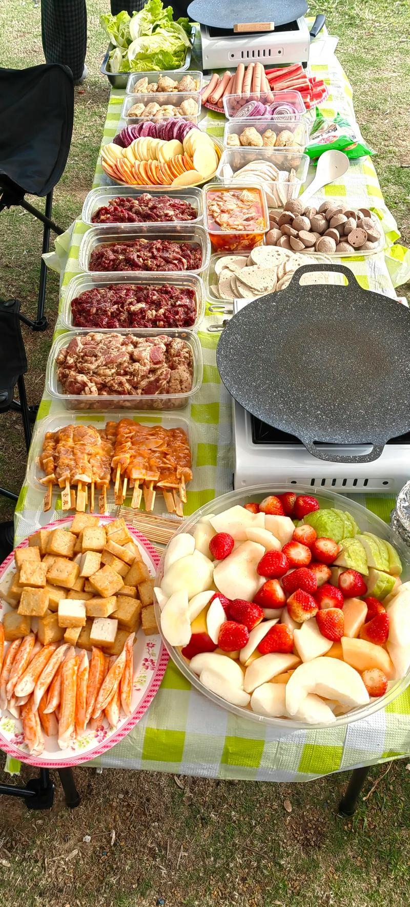 公园打野食