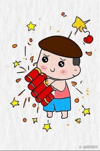 噼里啪啦漫画 春节图标