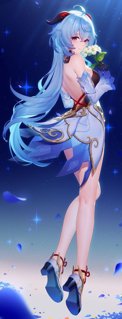 原神甘雨设计图图标