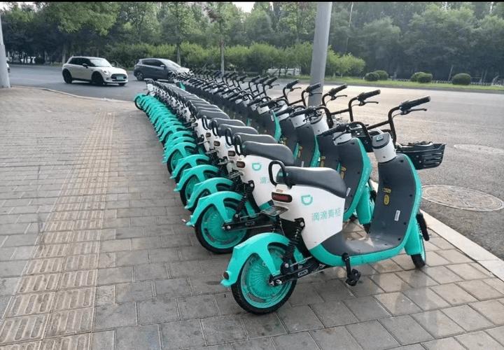 青桔共享电动车使用流程图标