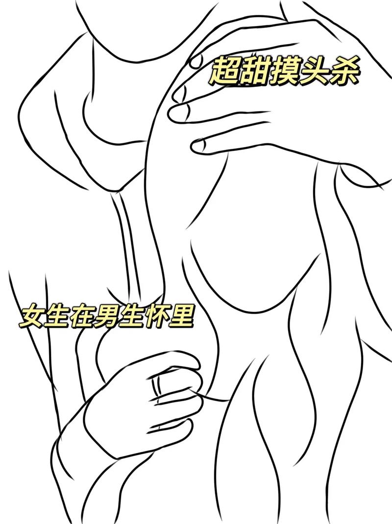 女生摸男生的头是什么意思图标