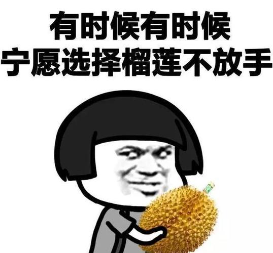 榴莲的表情包图标