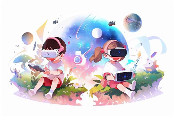 vr游戏的动漫截图
