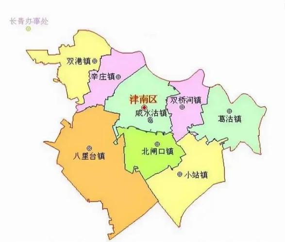 津南区行政区划地图截图