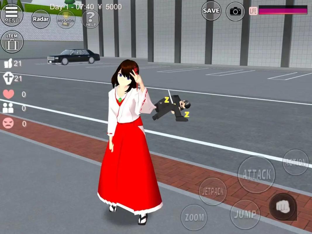 樱花校园模拟器小女孩图标