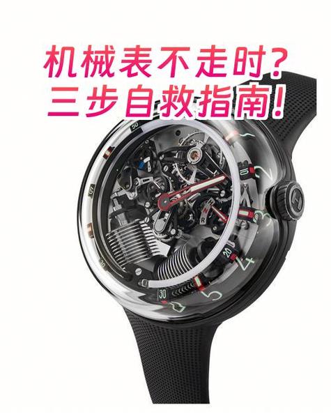 机械表不走了最简单三个步骤图标