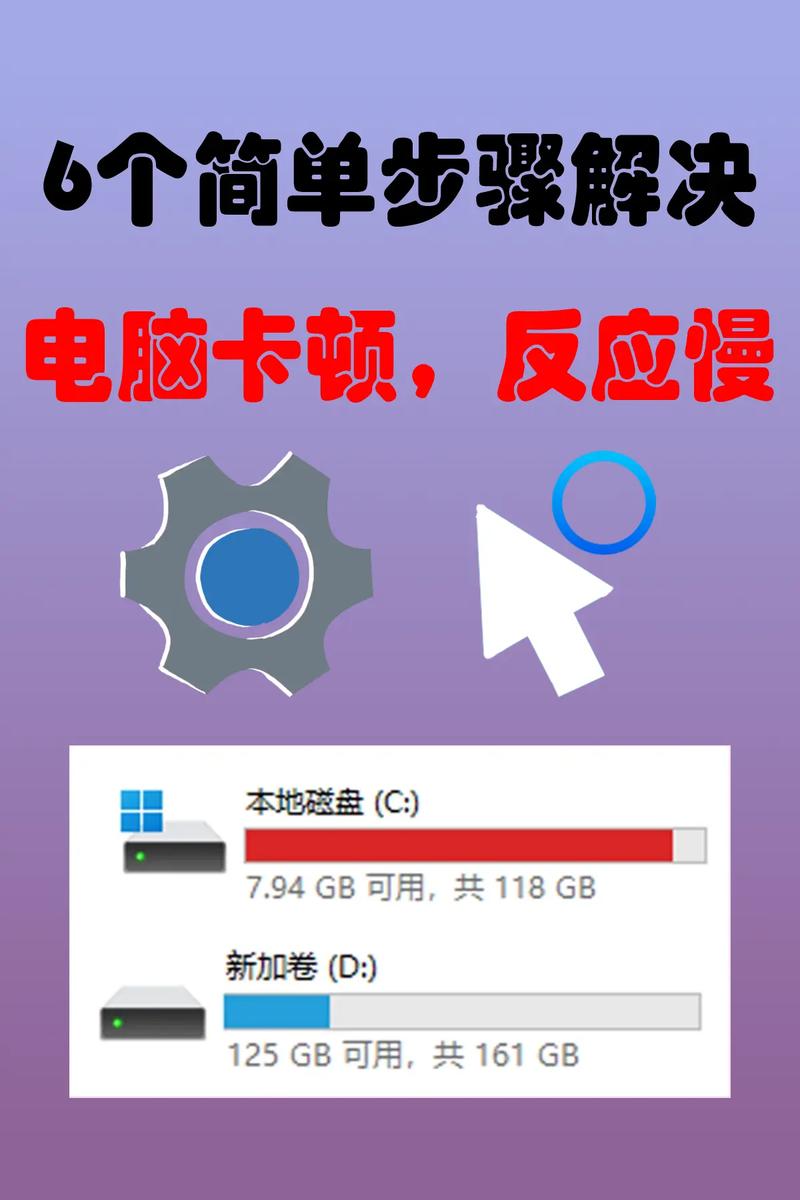 为什么台式电脑卡顿图标