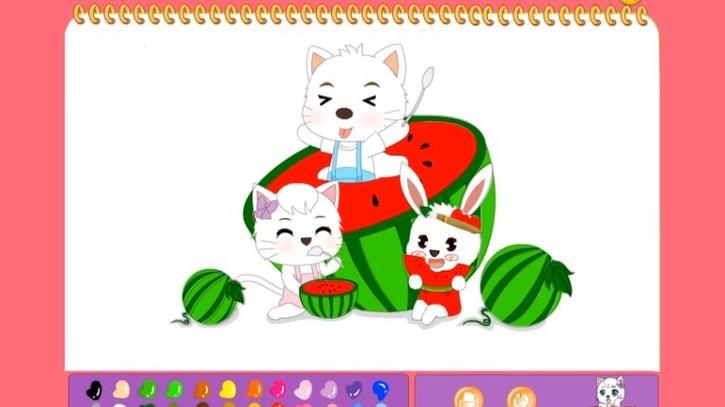 可以画画的小游戏