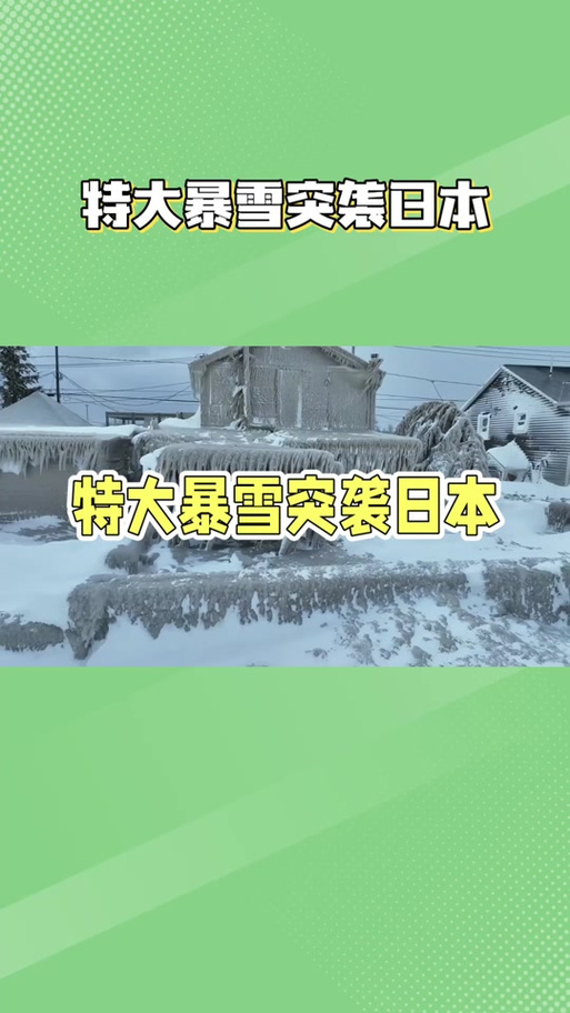 日本下雪3米是真的吗截图