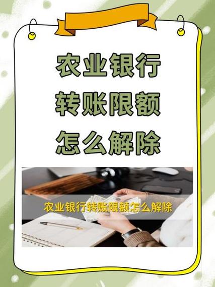 农业银行卡限额多久解除图标