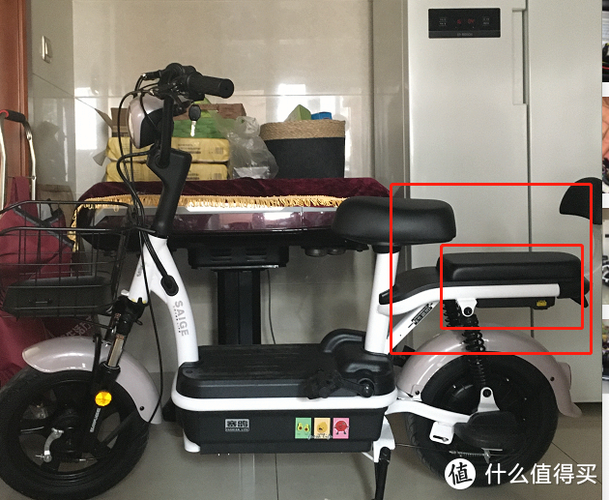小鸟电动自行车后座坐垫怎么拆图标